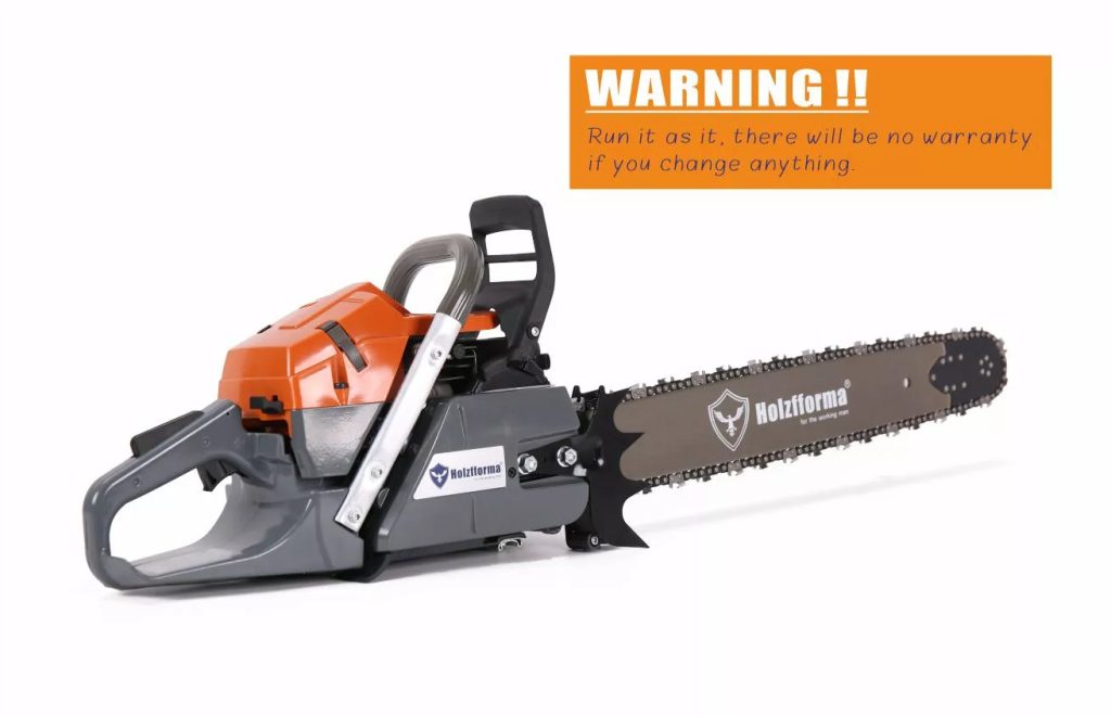 65cc Holzfforma Orange Dark Gray G372 Gasoline Chainsaw Power Head ...